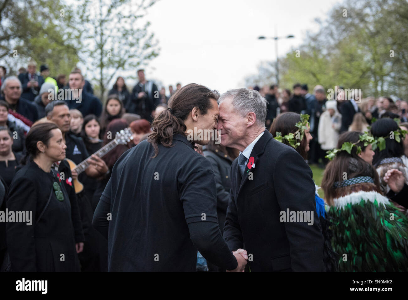 London, UK. 25th Apr, 2015. Sir Lockwood Smith, High Commissioner of ...