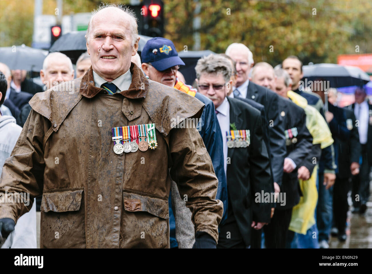 Australian marching veterans hi-res stock photography and images - Alamy