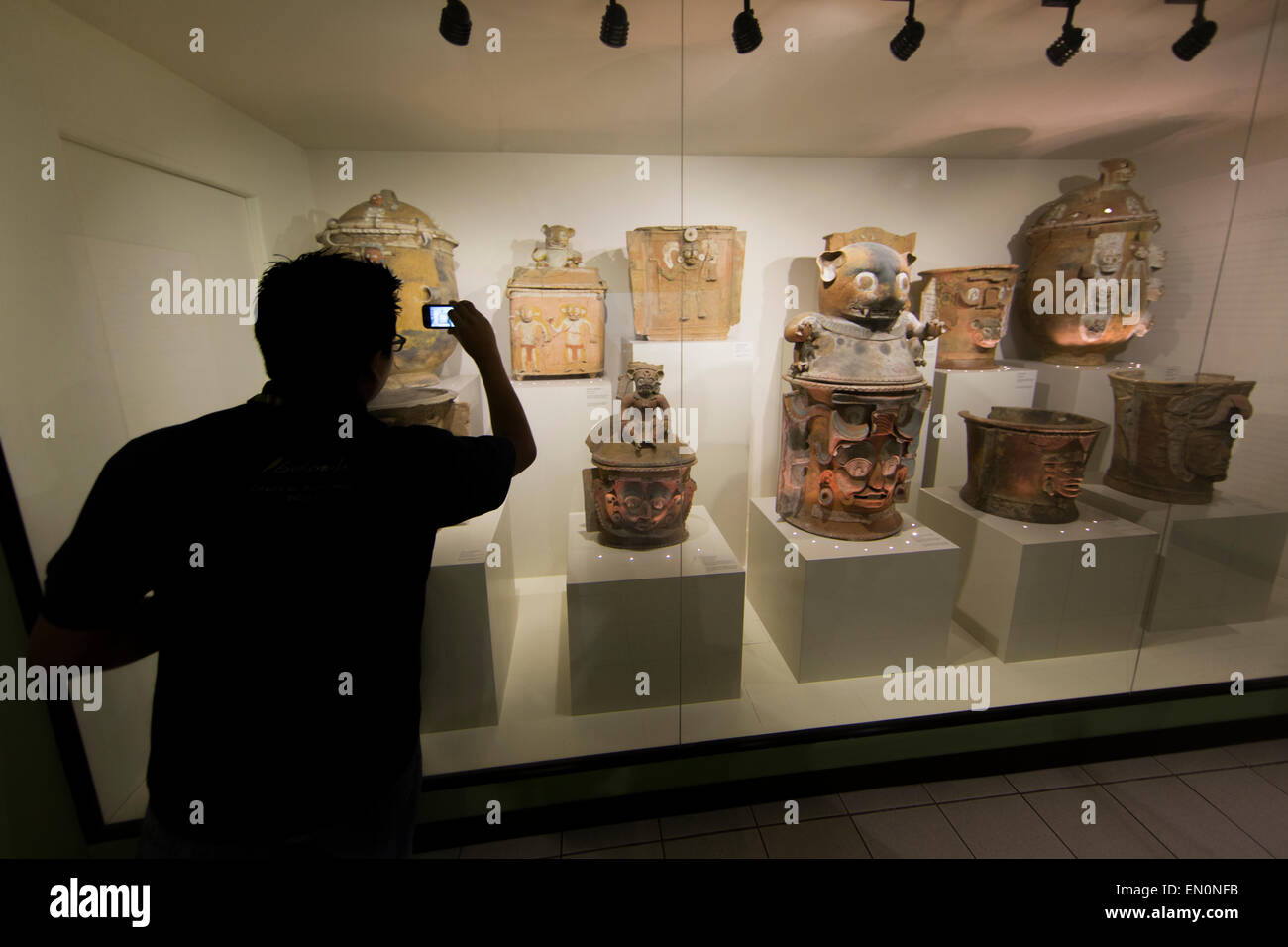 Popol Vuh Museum in Guatemala city Stock Photo - Alamy