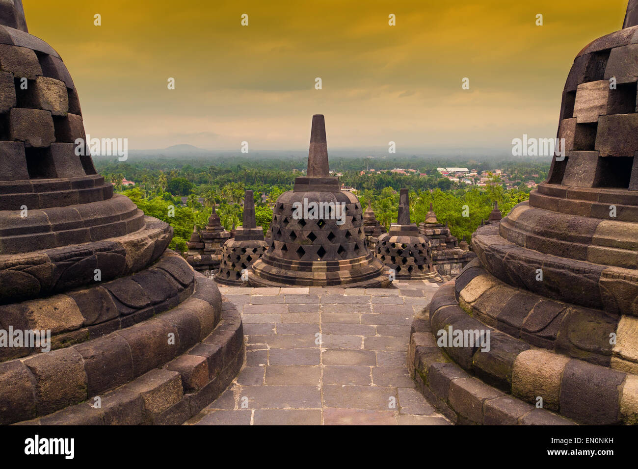 Borobudur Temple. Yogyakarta, Java, Indonesia Stock Photo - Alamy
