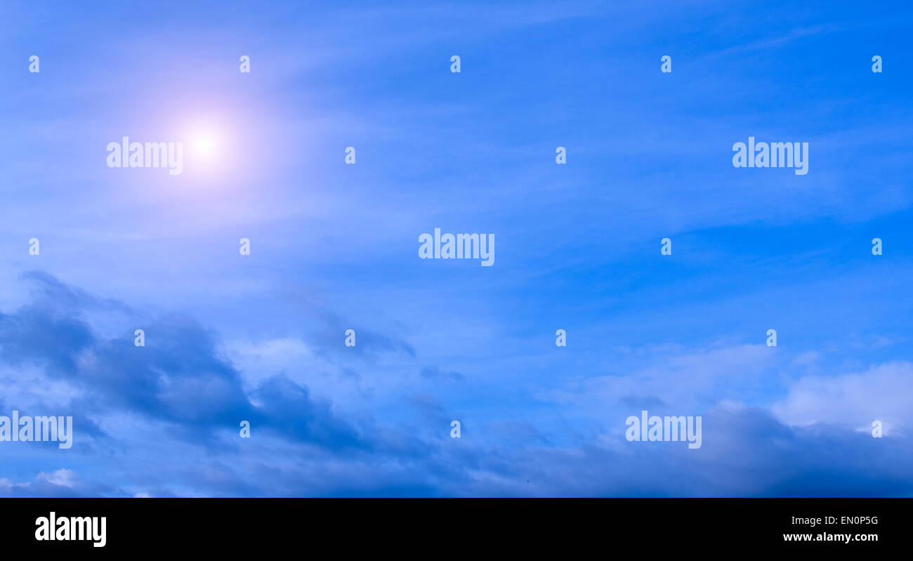 Sun and sky Stock Photo - Alamy