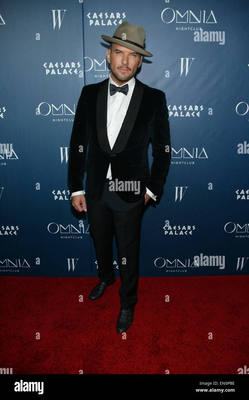 Las Vegas, NV, USA. 24th Apr, 2015. Matt Goss at arrivals for Naomi ...