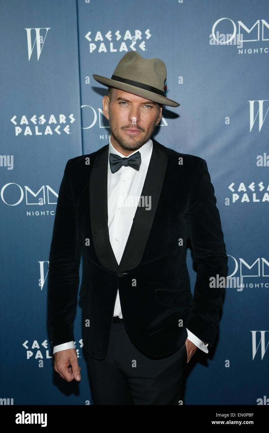 Las Vegas, NV, USA. 24th Apr, 2015. Matt Goss at arrivals for Naomi ...