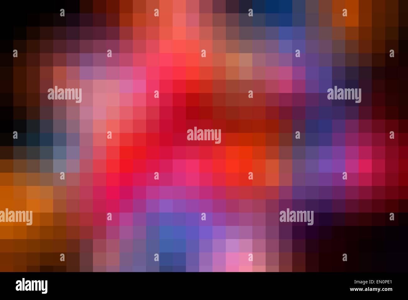 Large pixels colorful bright background. Pixel blur backdrop Stock ...