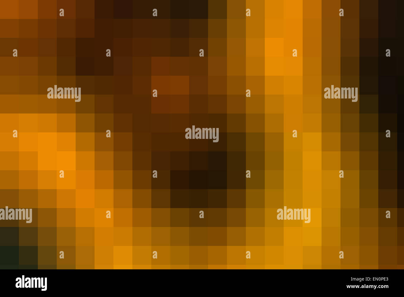 Large pixels black and yellow background. Pixel blur backdrop Stock ...