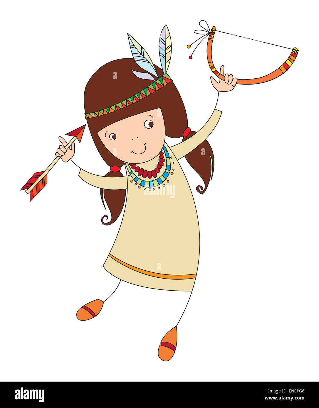 Native american red indian Cut Out Stock Images & Pictures - Alamy