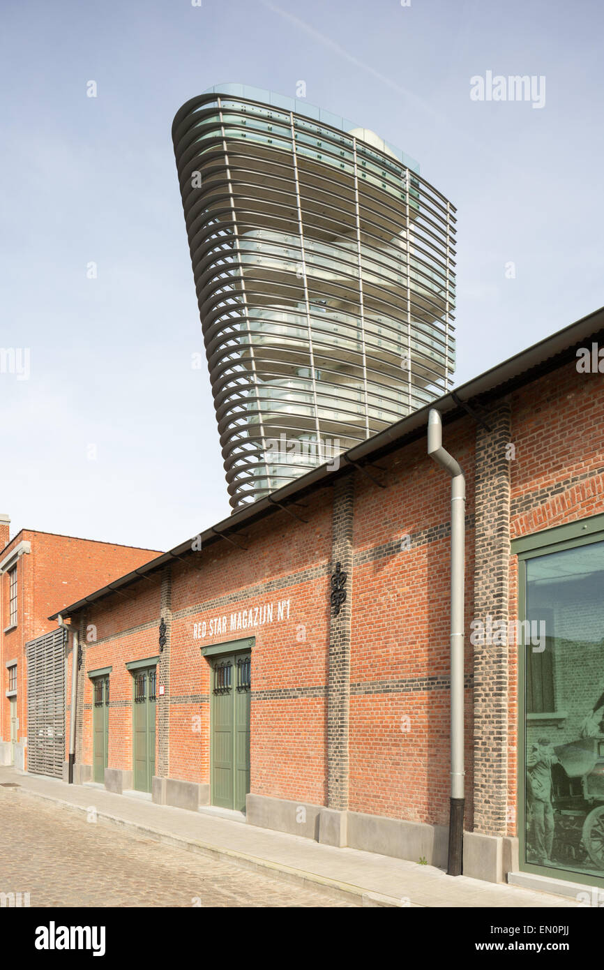 Belgium, Antwerp, exterior view of the Red Star Line museum Stock Photo ...