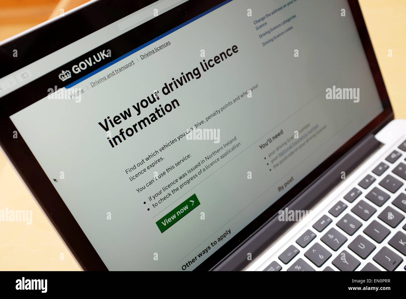 Uk driving licence hi-res stock photography and images - Alamy