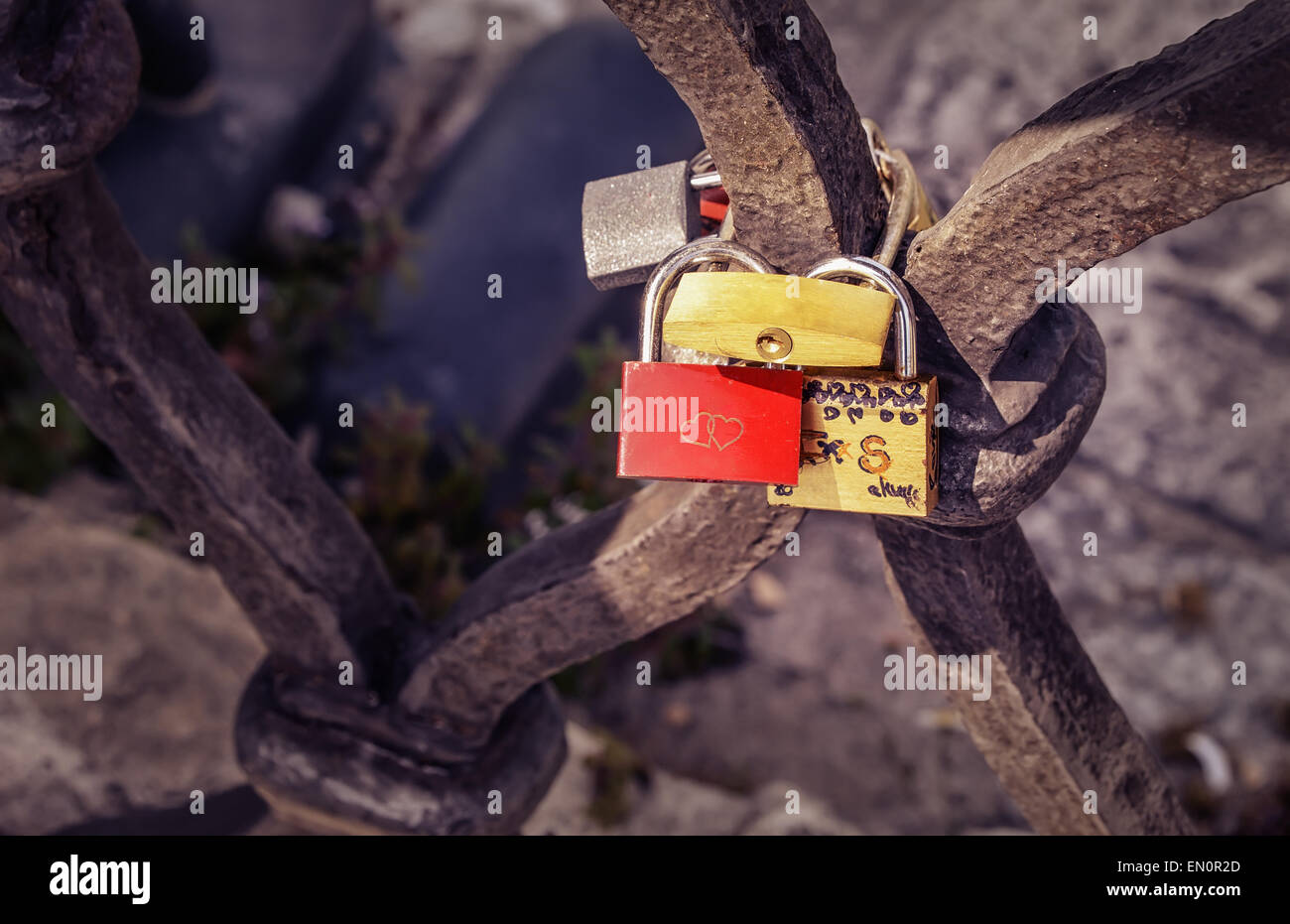 Love lock culture hi-res stock photography and images - Alamy