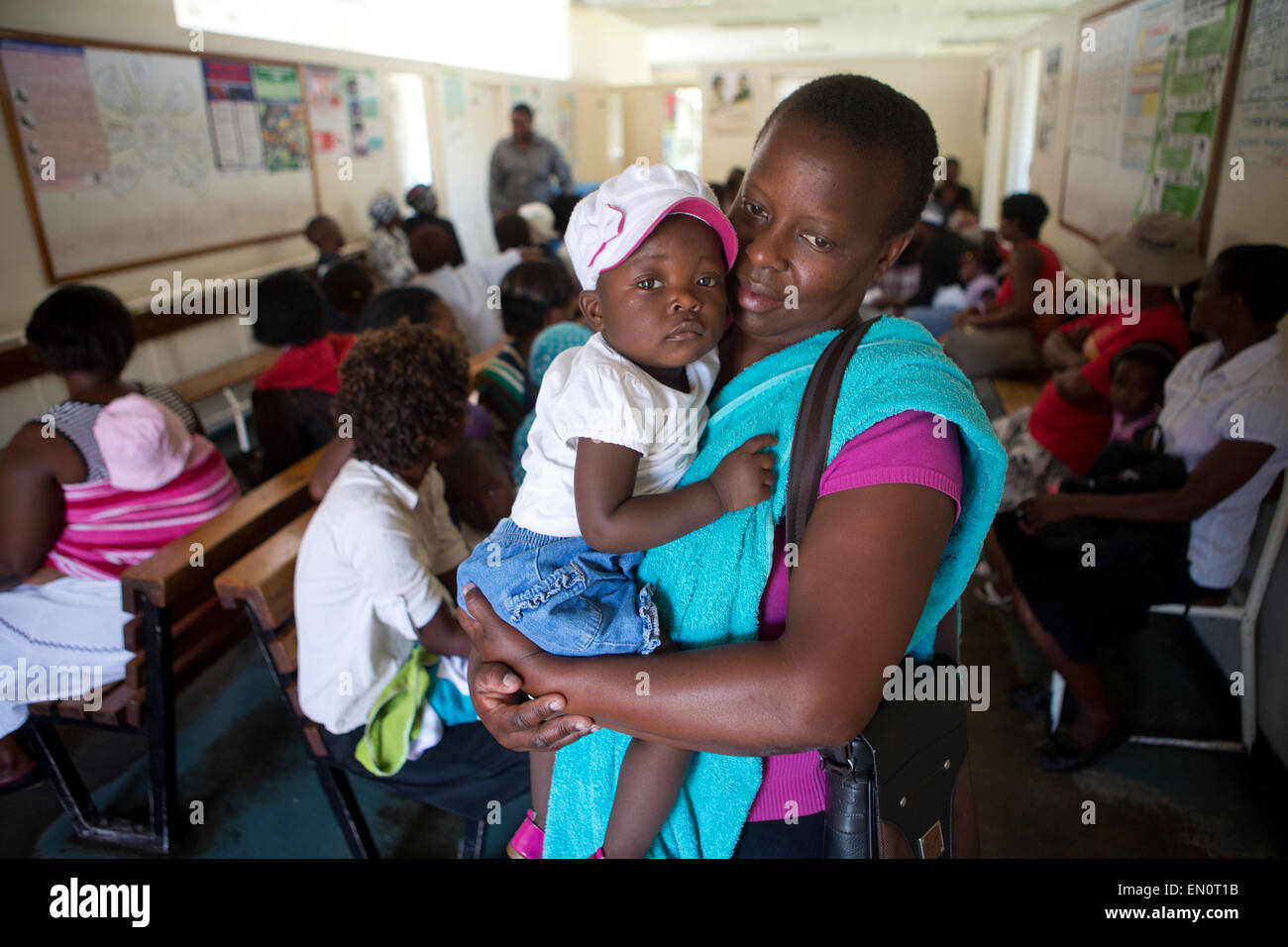 HIV aids testing in Zimbabwe Stock Photo - Alamy