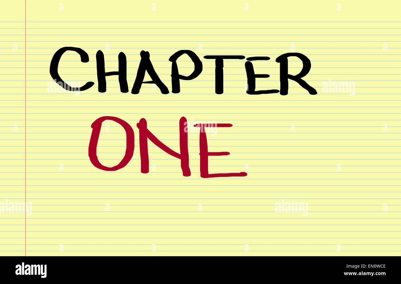 Chapter 1 book hi-res stock photography and images - Alamy