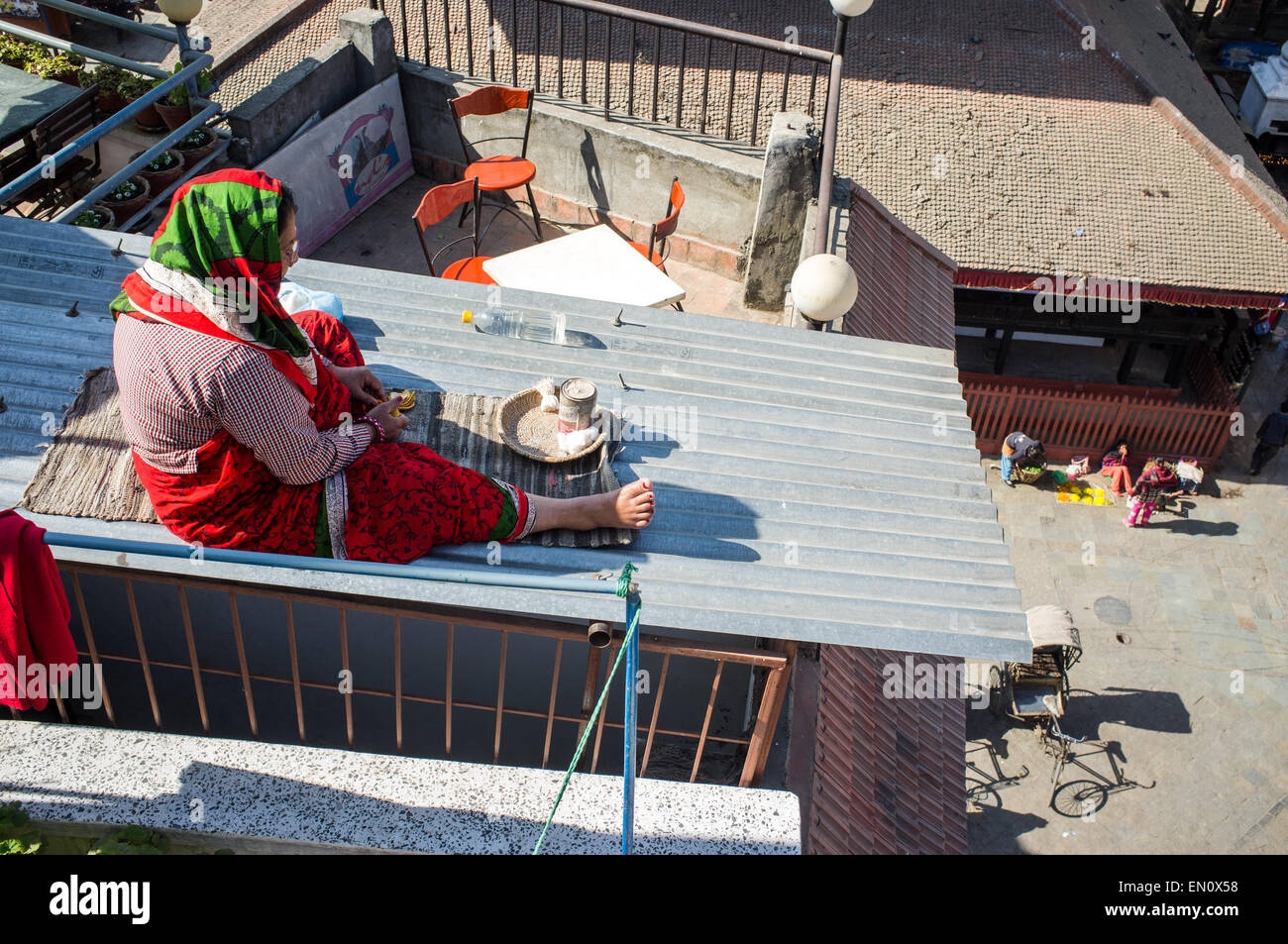 Street scene, Durbar Square, Kathmandu, Nepal, Asia Stock Photo - Alamy