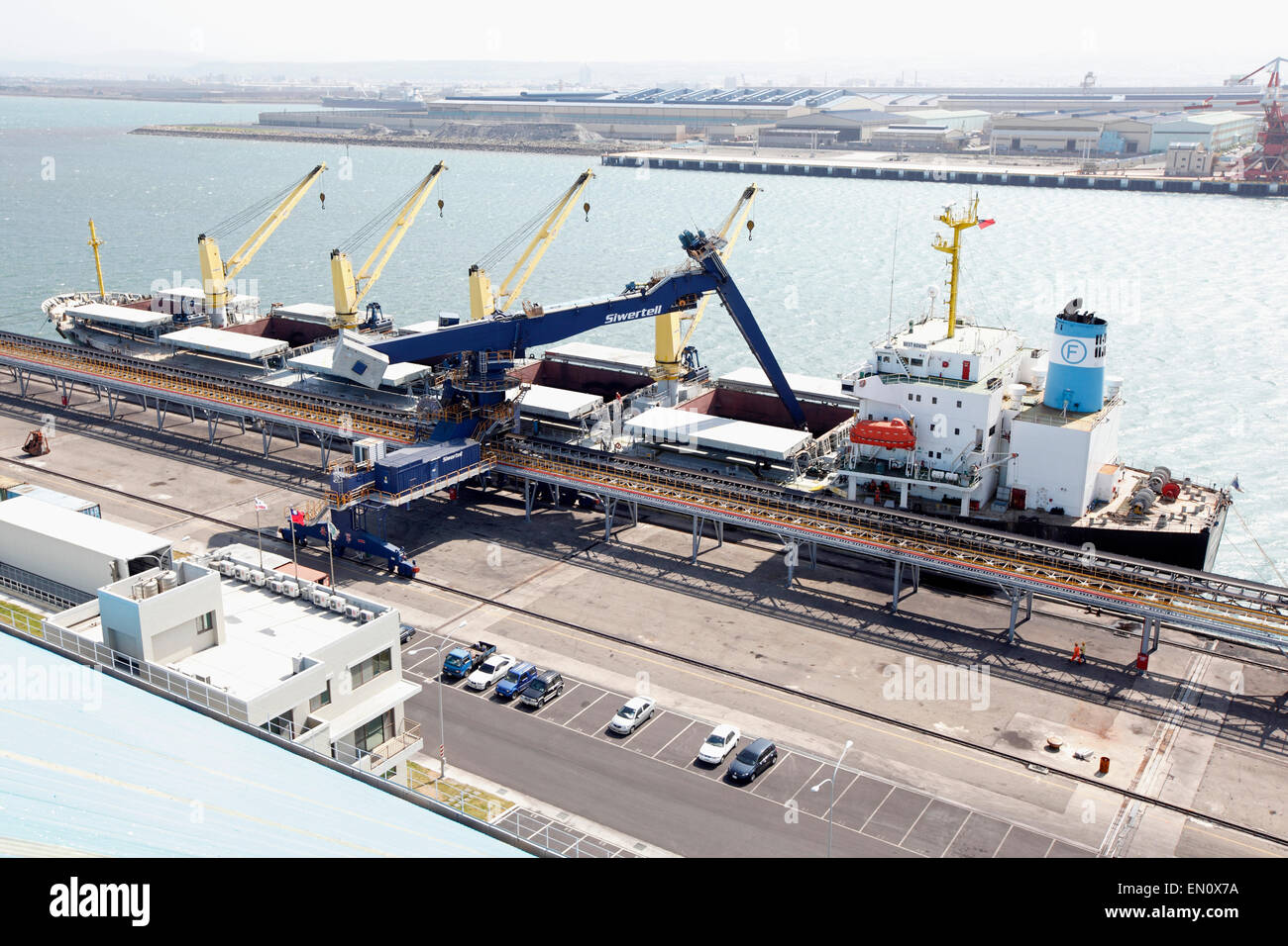 Coal Storage Facility Stock Photo - Alamy