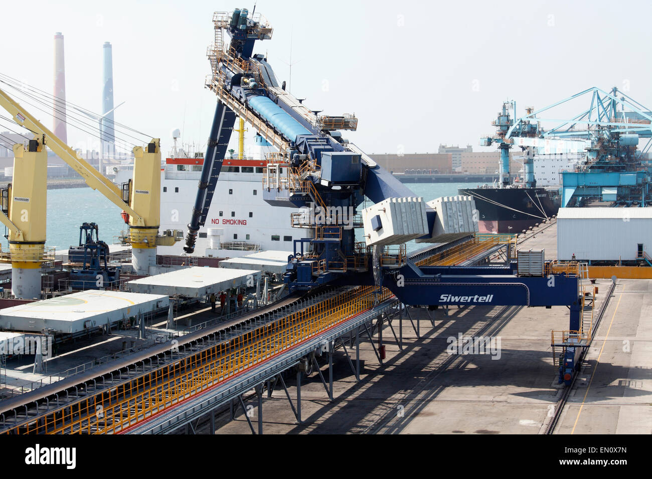 Coal Storage Facility Stock Photo - Alamy