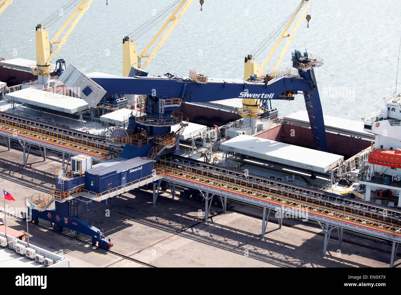 Coal Storage Facility Stock Photo - Alamy