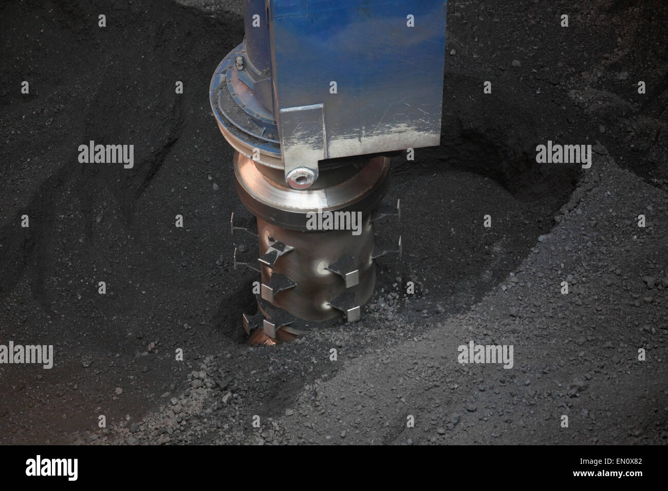 Coal Storage Facility Stock Photo - Alamy