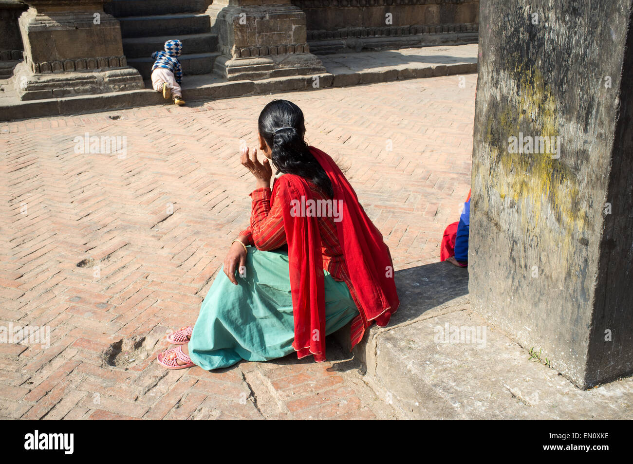 Street scene, Durbar Square, Kathmandu, Nepal, Asia Stock Photo - Alamy