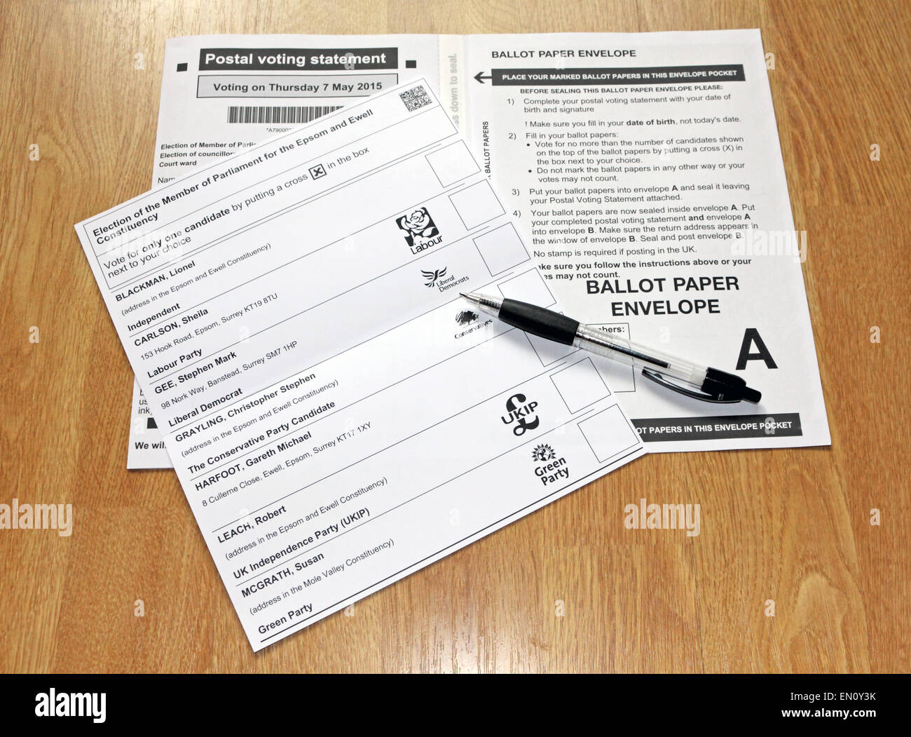 Ballot box black uk hi-res stock photography and images - Alamy