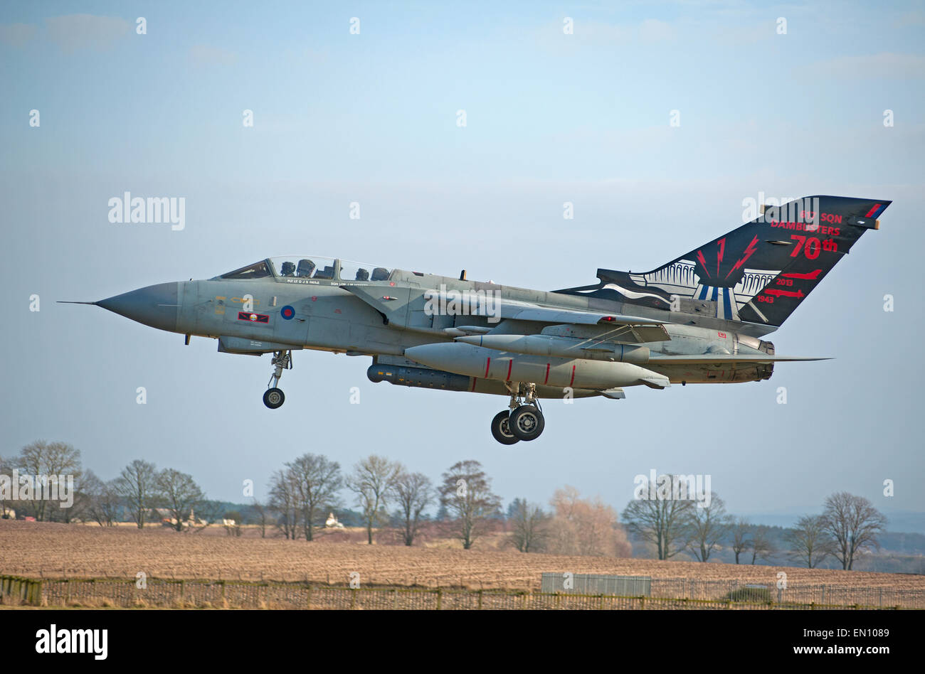 Tornado GR4 ZA 942 from 617 Sqn RAF Lossiemouth famous dam busters ...