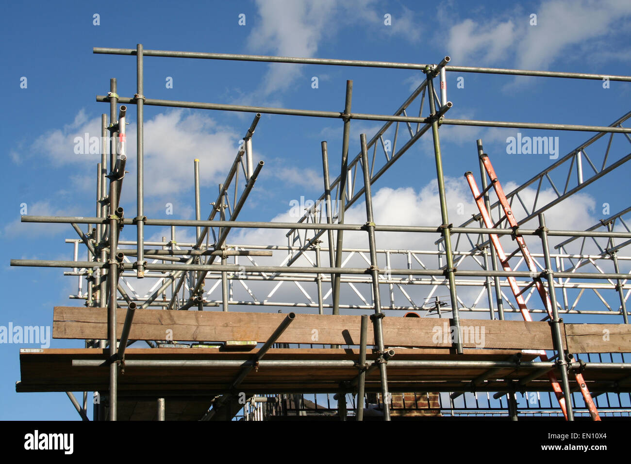 Roof scaffold hi-res stock photography and images - Alamy
