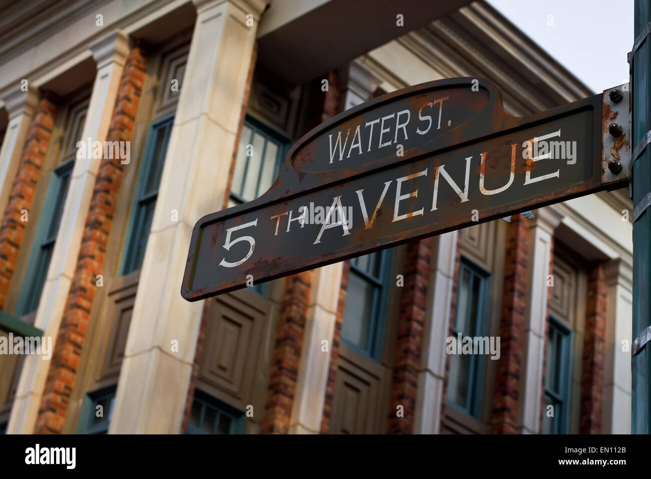 5th AVENUE sign Stock Photo - Alamy