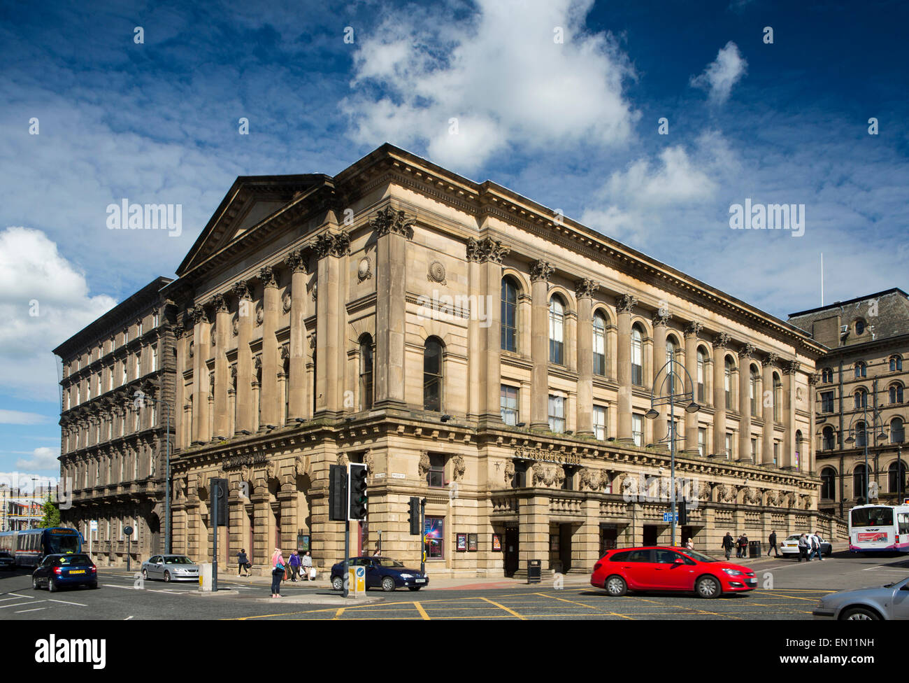 UK, England, Yorkshire, Bradford, Hall Ings, St George’s Hall, Britain ...