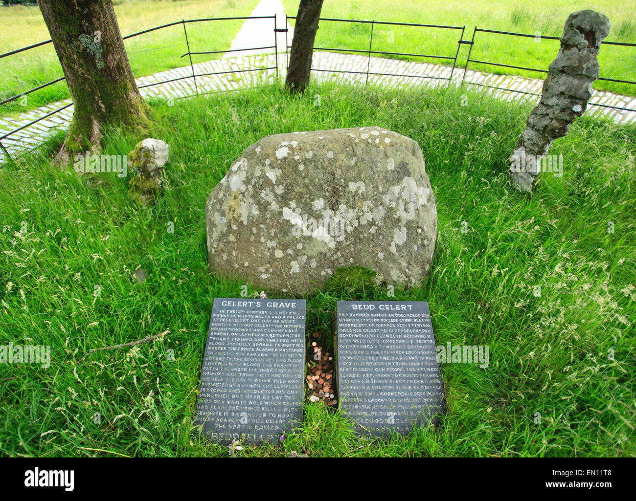 The legend of gelert hi-res stock photography and images - Alamy