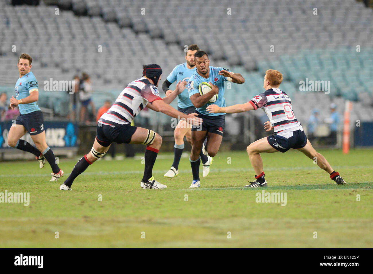 Sydney, Australia. 25th Apr, 2015. Super Rugby.NSW Waratahs versus ...