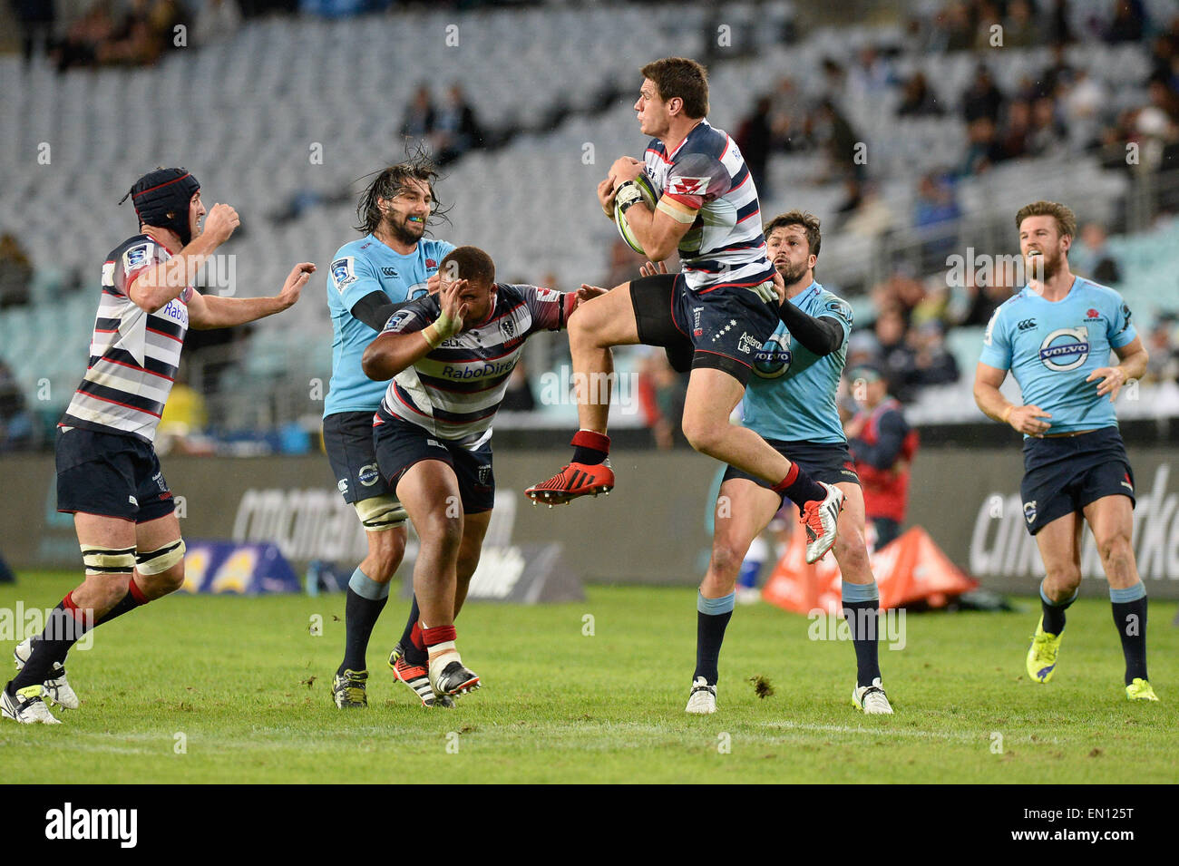 Sydney, Australia. 25th Apr, 2015. Super Rugby.NSW Waratahs versus ...