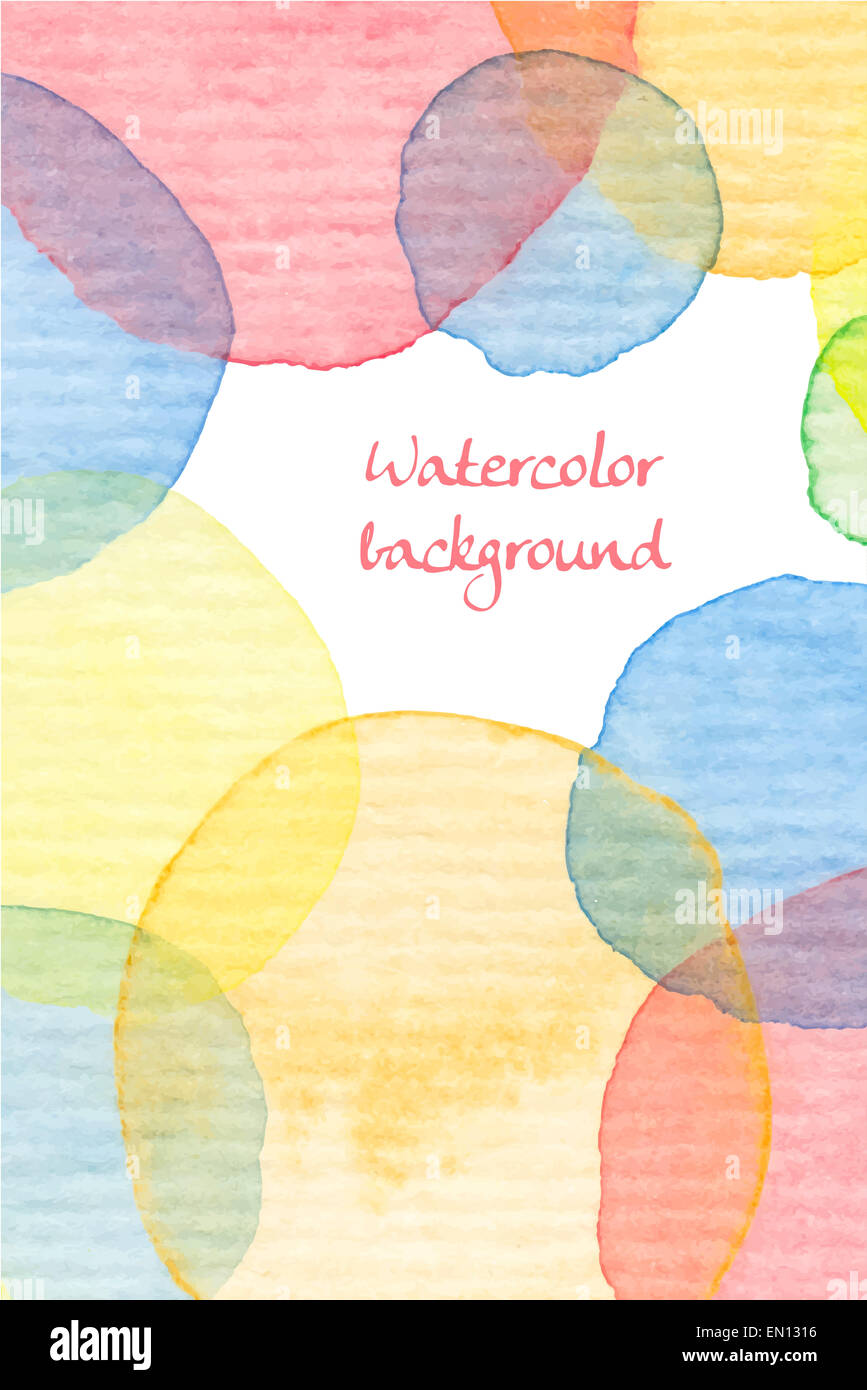Hand painted watercolor background Stock Photo - Alamy
