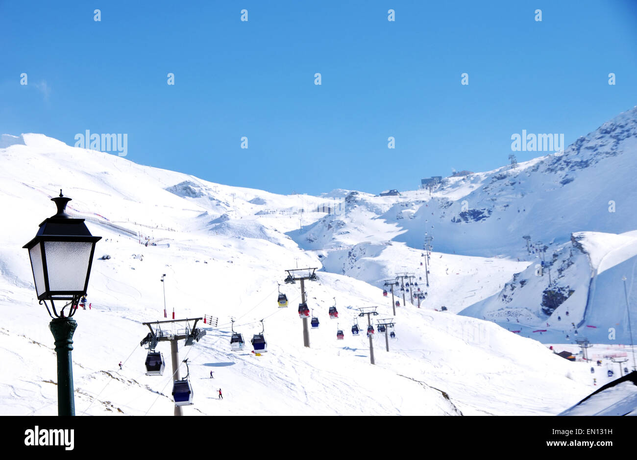 Sierra nevada spain ski resort hi-res stock photography and images - Alamy