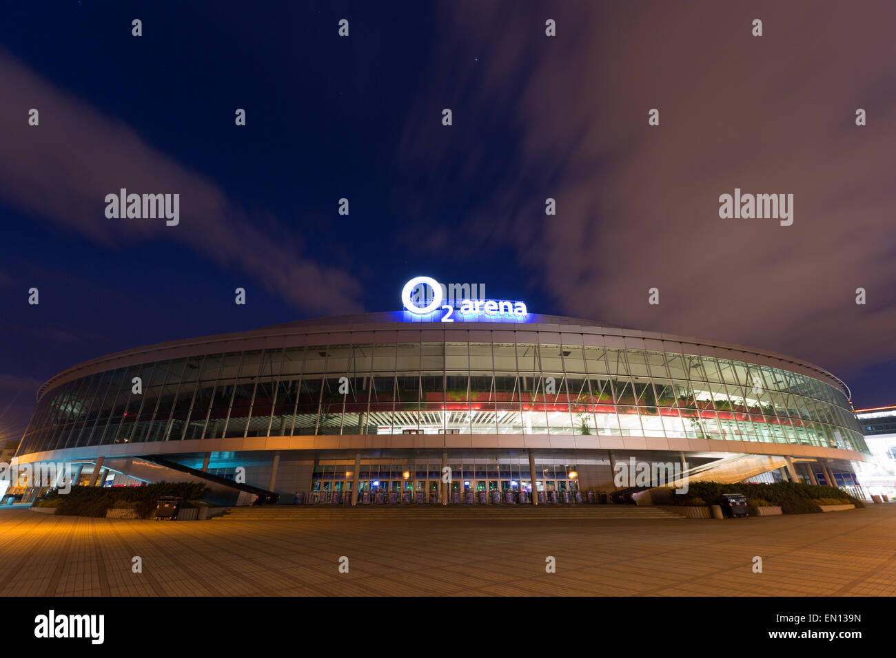Sport arena, O2 arena, Prague, Czech republic Stock Photo - Alamy