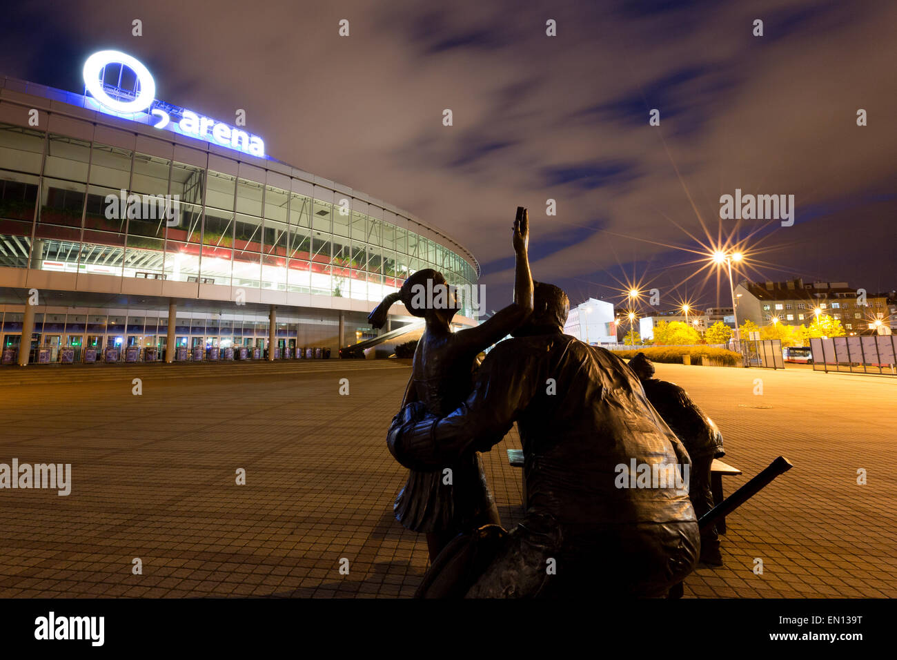 Sport arena, O2 arena, Prague, Czech republic Stock Photo - Alamy