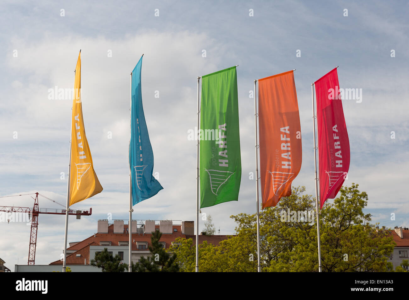 Harfa Gallery,department store and administrative centre in Prague ...