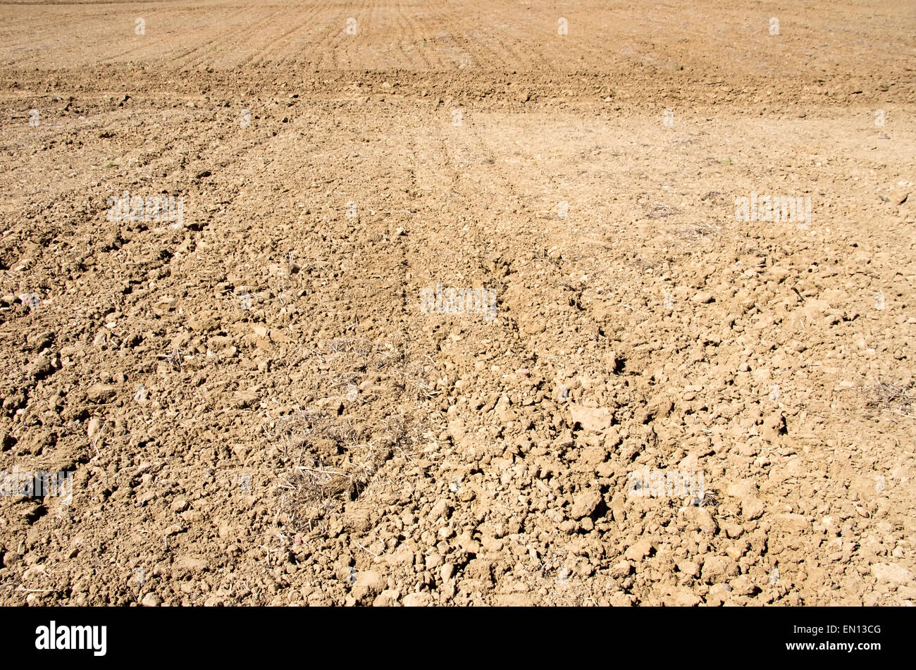 Background of plowed field Stock Photo - Alamy