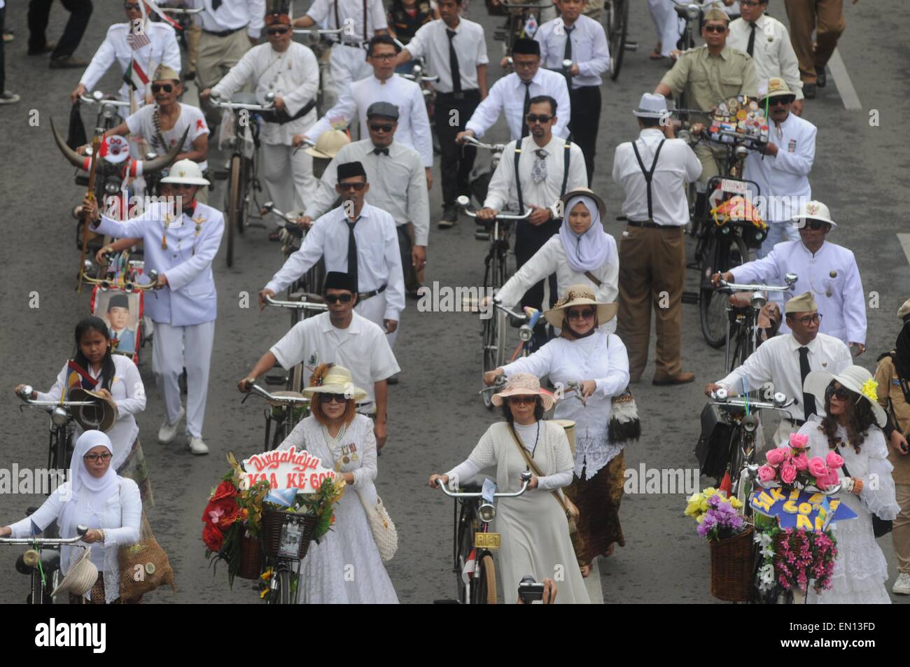 Bandung, West Java, Indonesia. 25th Apr, 2015. BANDUNG, INDONESIA ...