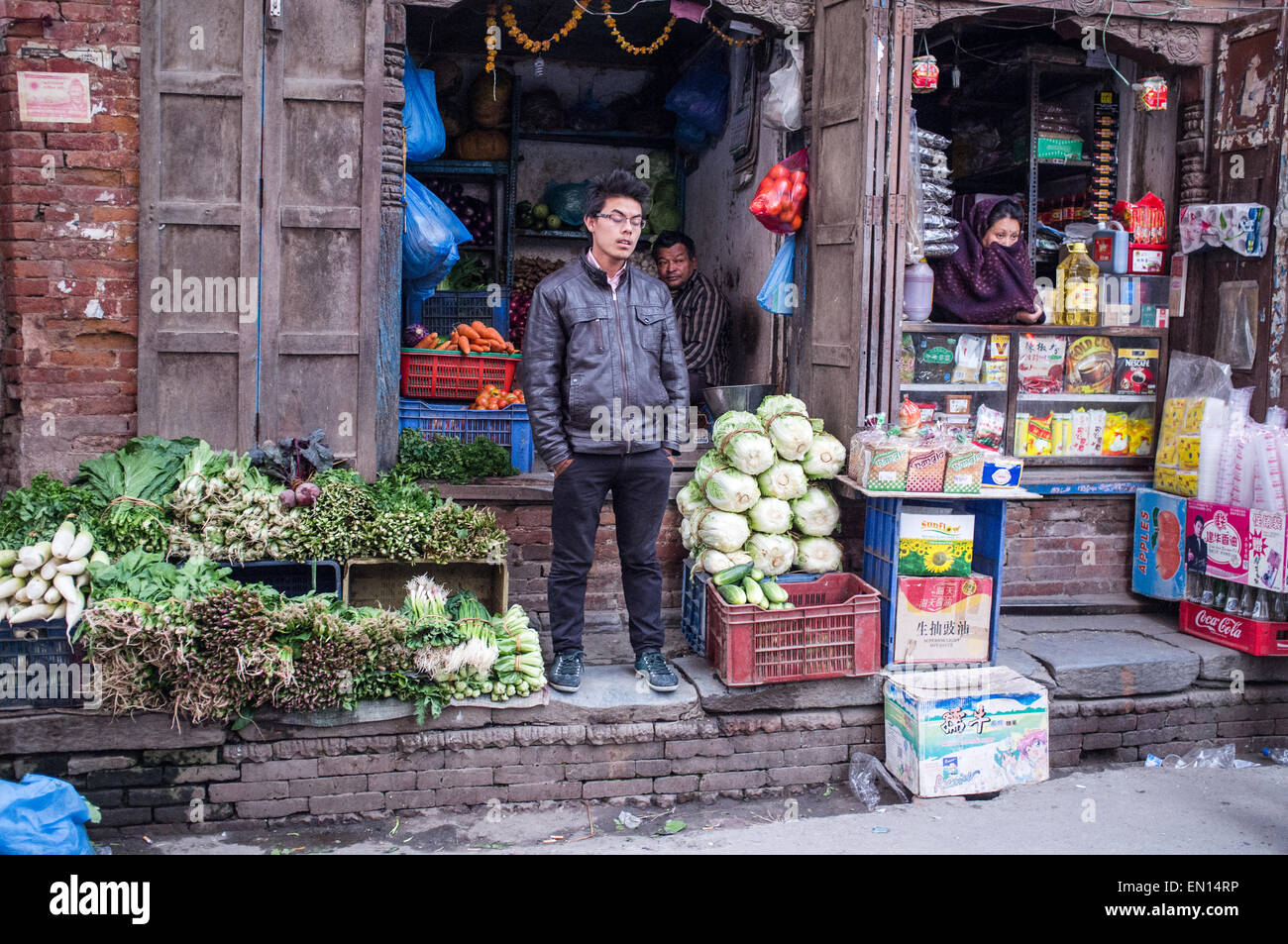 Market stall, Kathmandu, Nepal, Asia Stock Photo - Alamy