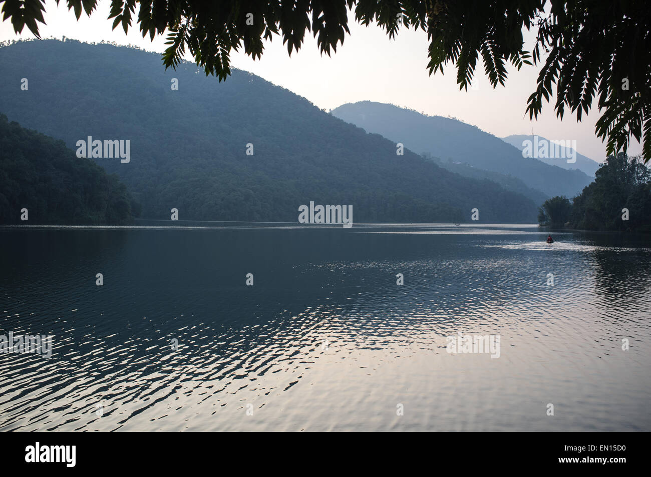 Phewa lake hi-res stock photography and images - Alamy