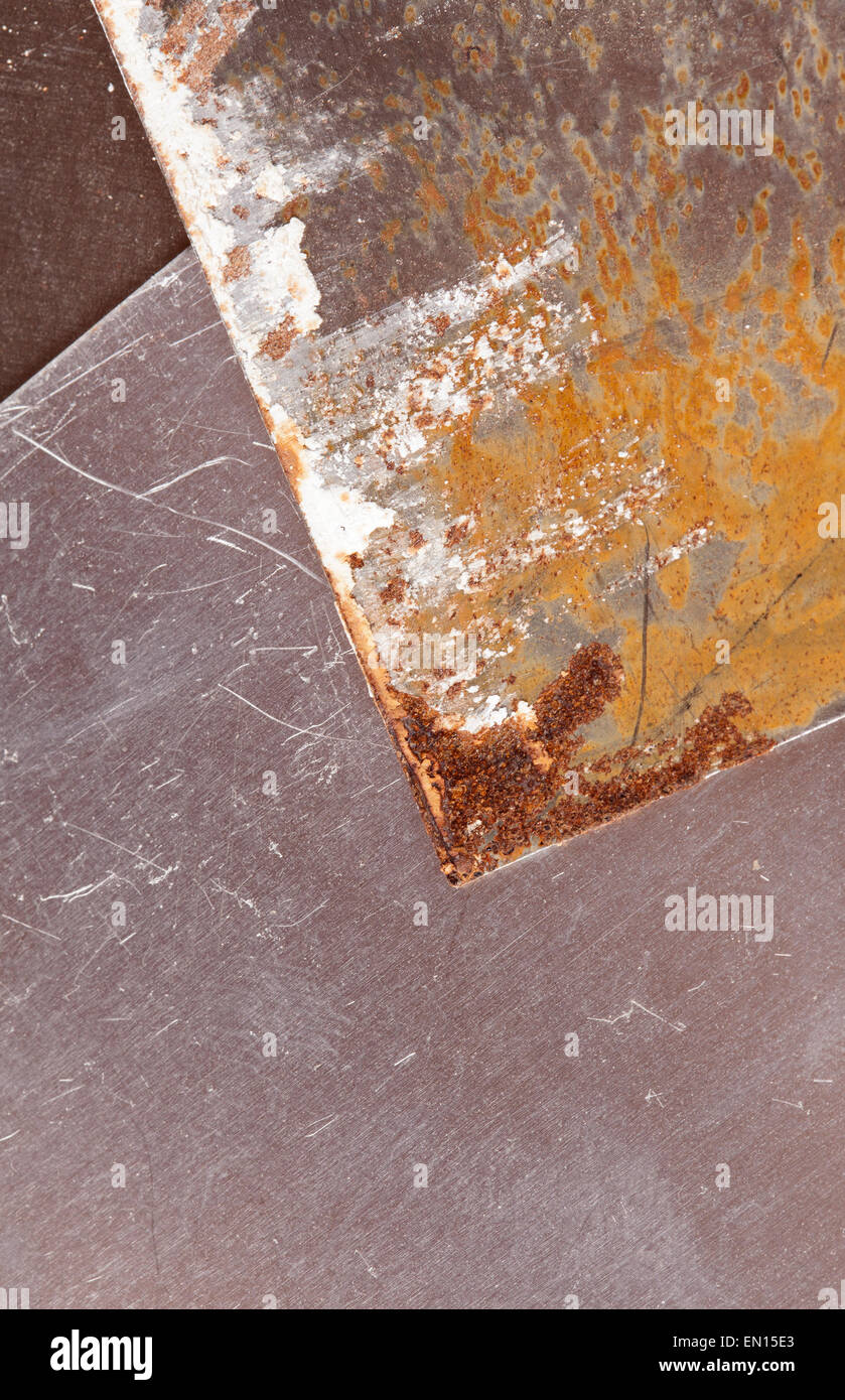 iron plate with rust spots on its surface Stock Photo - Alamy