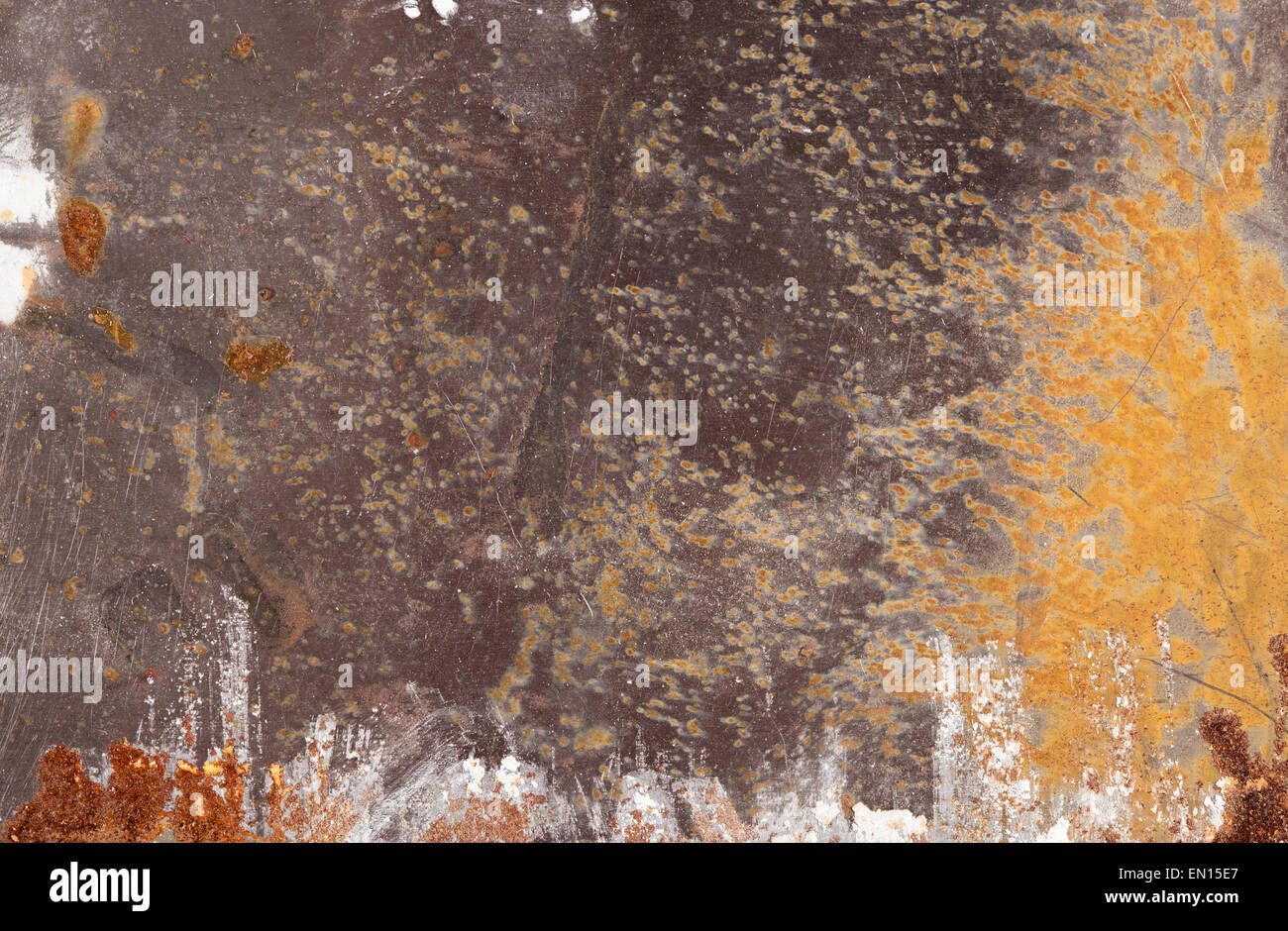 iron plate with rust spots on its surface Stock Photo - Alamy