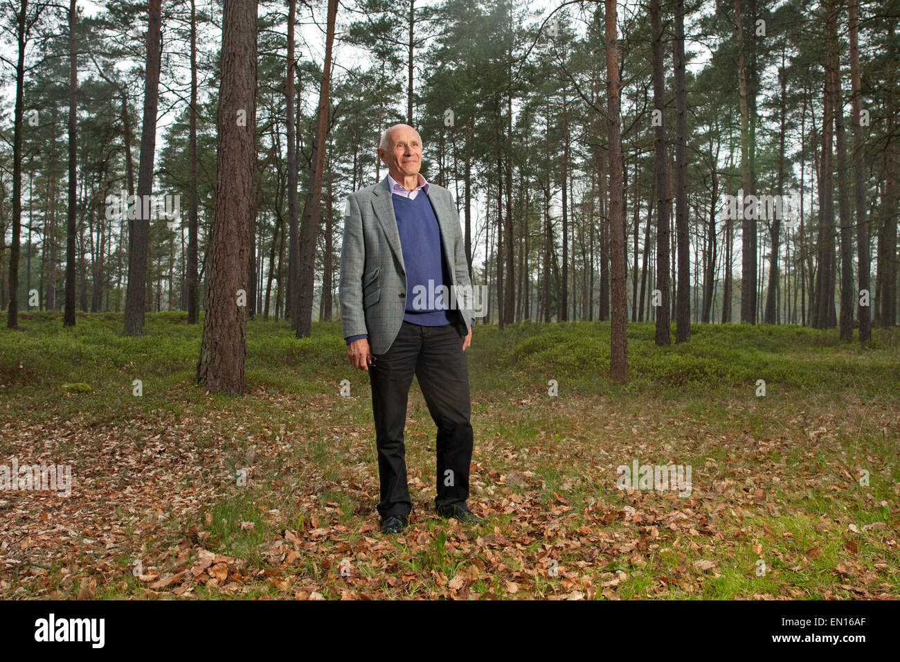 Bergen, Germany. 25th Apr, 2015. Peter Lantos, survivor of Bergen ...
