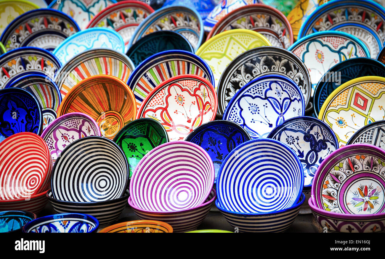 Ceramic plate with arabic pattern hi-res stock photography and images ...