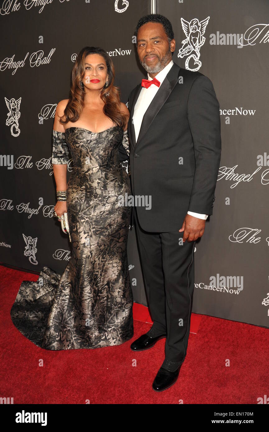 Angel Ball 2014 at Cipriani Wall Street Featuring: Tina Knowles,Richard ...