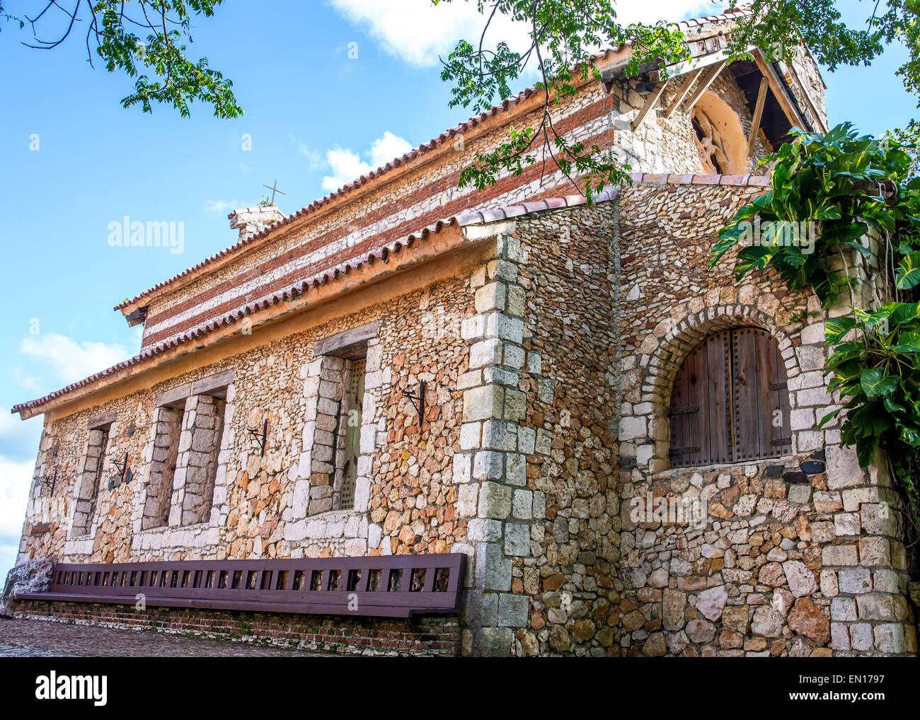 Beautiful small church in Casa de Campo village, Dominican Republic ...