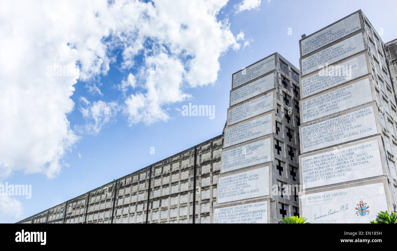 Monumental Christopher Columbus lighthouse in Santo Domingo, Dominican ...