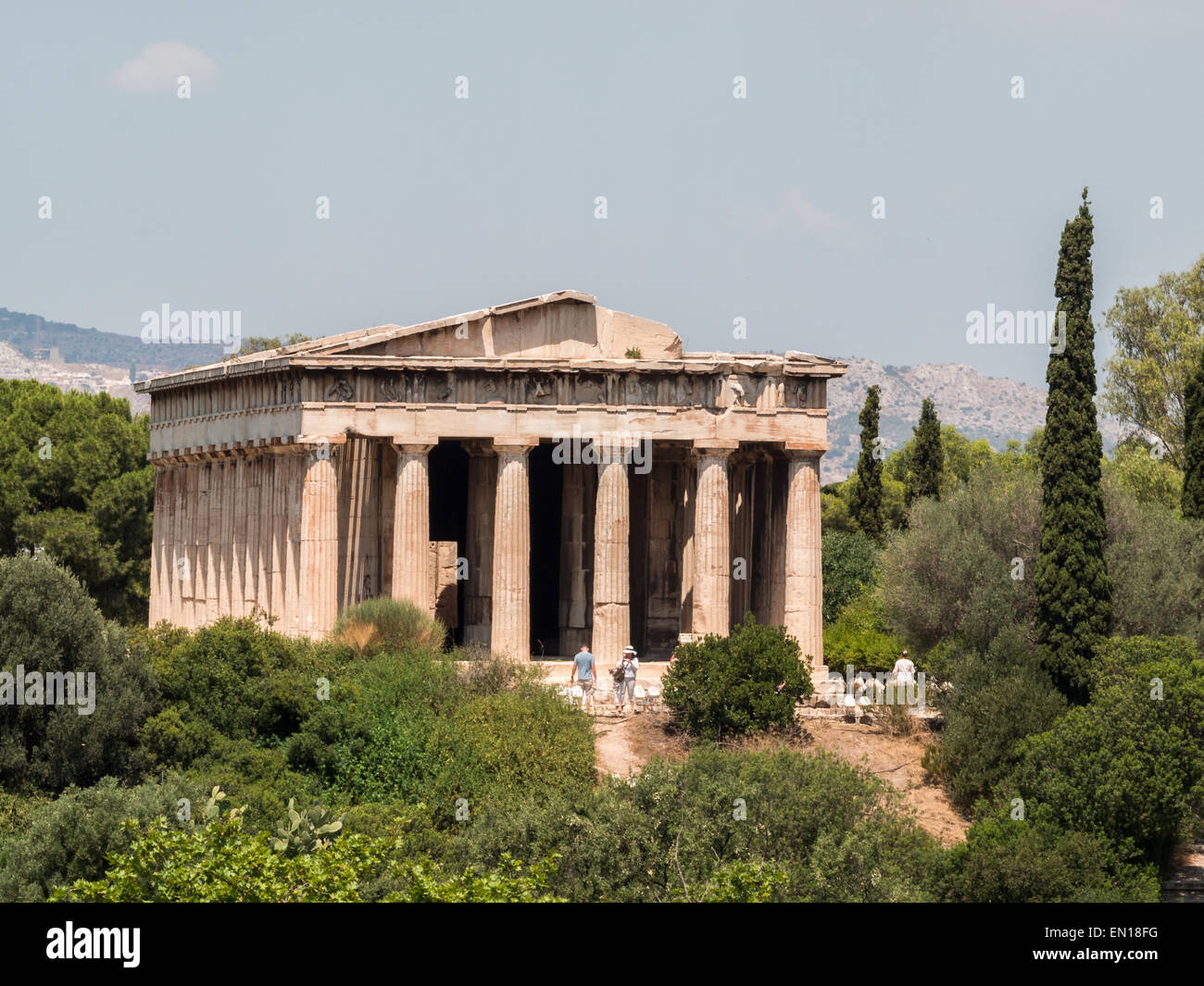 Ancient Agora, Athens Stock Photo - Alamy