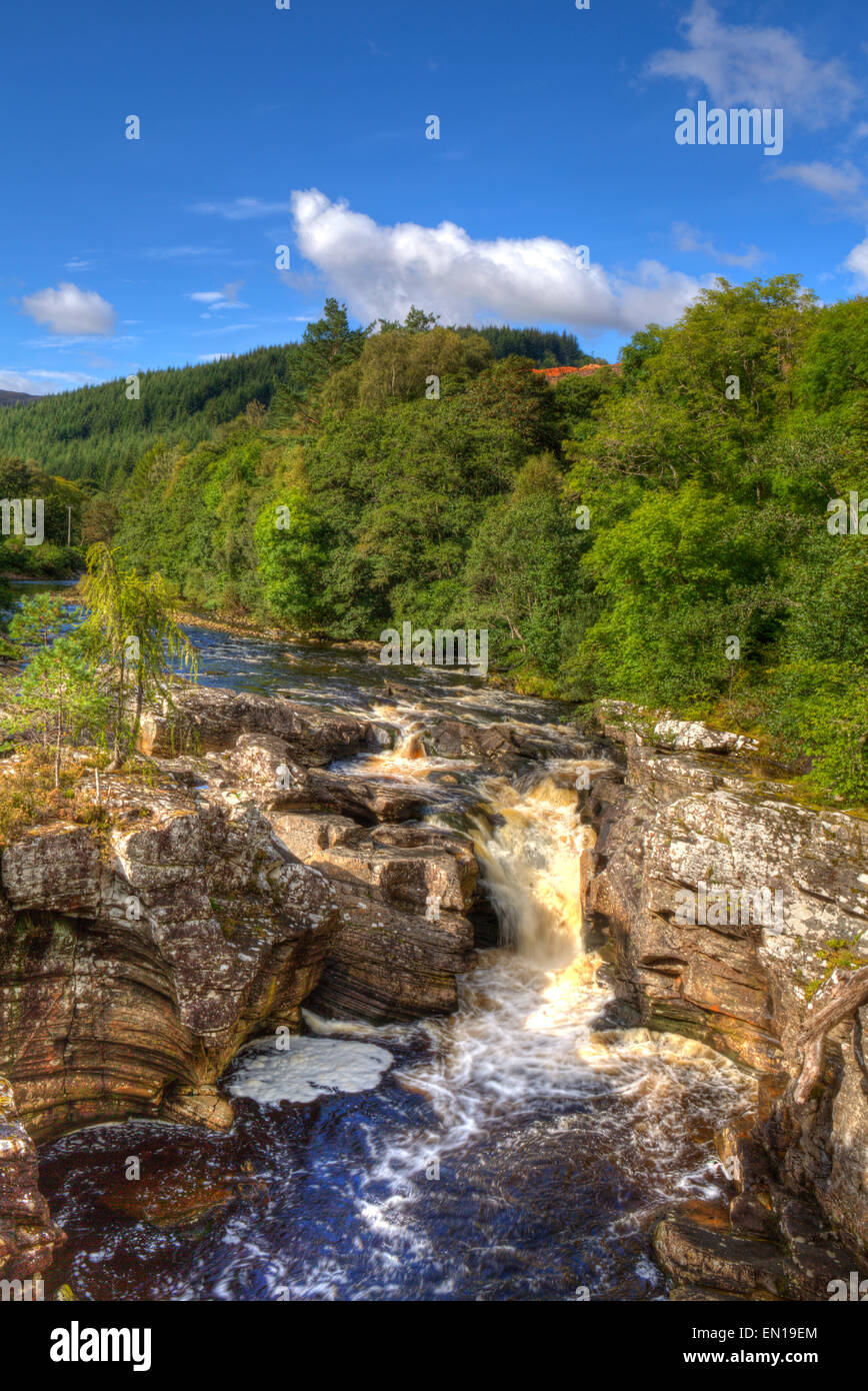 Invermoriston waterfalls hi-res stock photography and images - Alamy