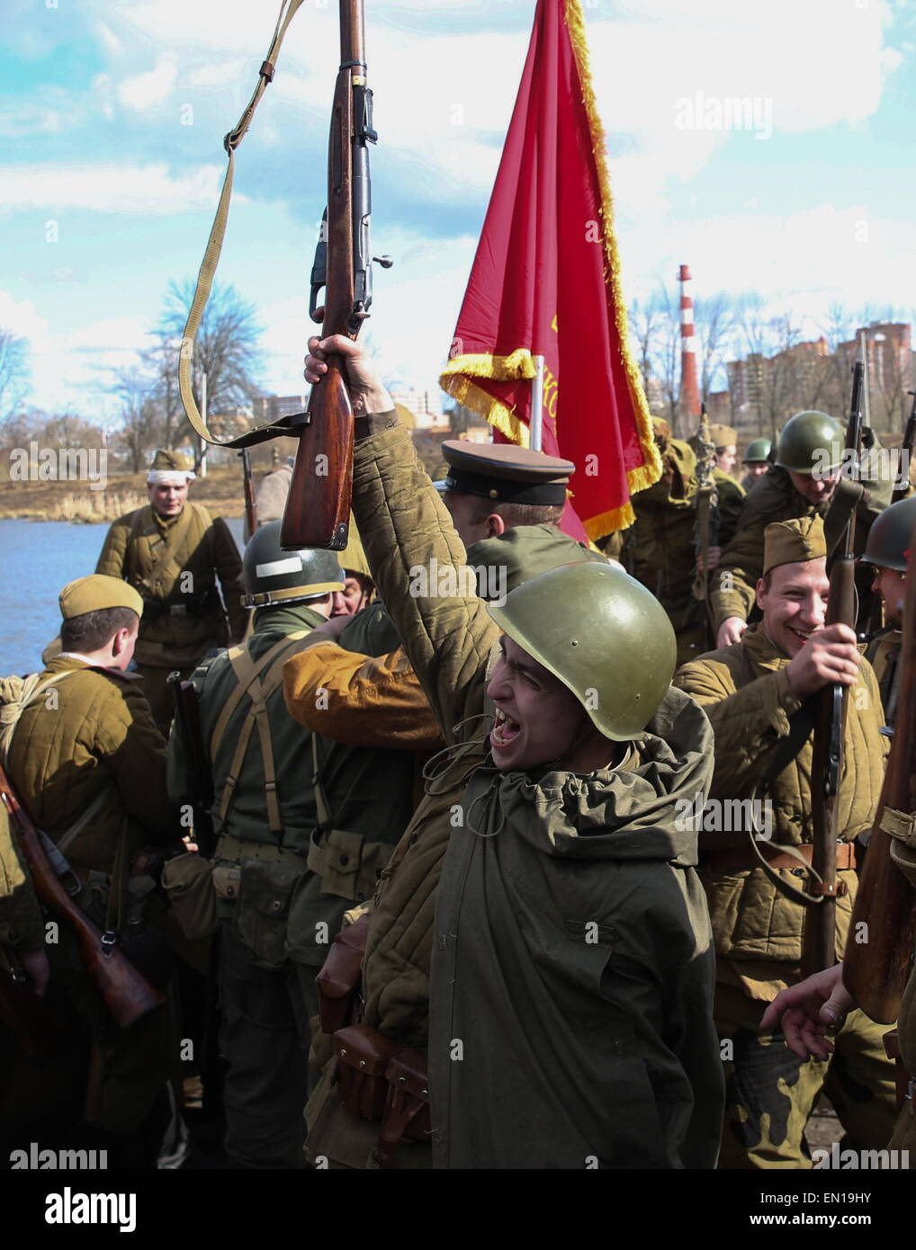 At Torgau April 1945 Germany High Resolution Stock Photography and ...