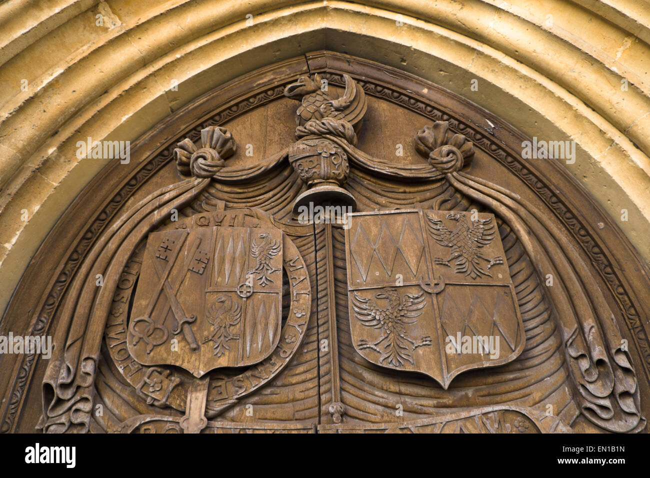 Bath Somerset England UK The Abbey doors Stock Photo - Alamy
