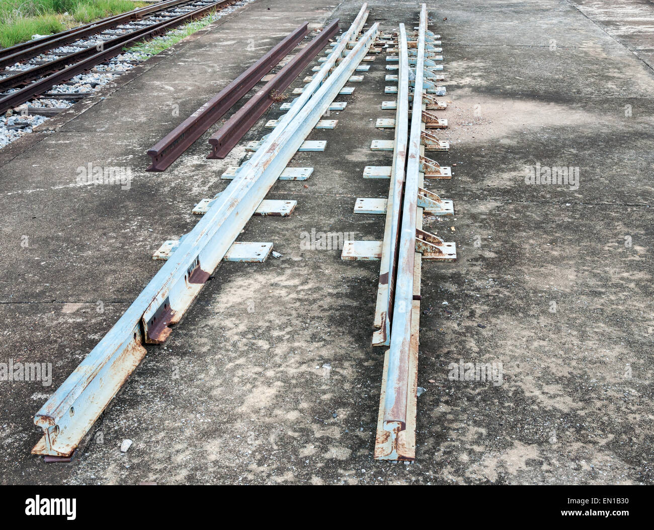 Safety railway switches hi-res stock photography and images - Alamy